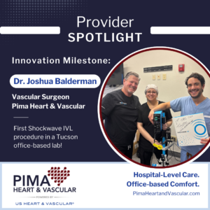 Dr. Joshua Balderman Performs 1st Shockwave Procedure in Tucson OBL ...
