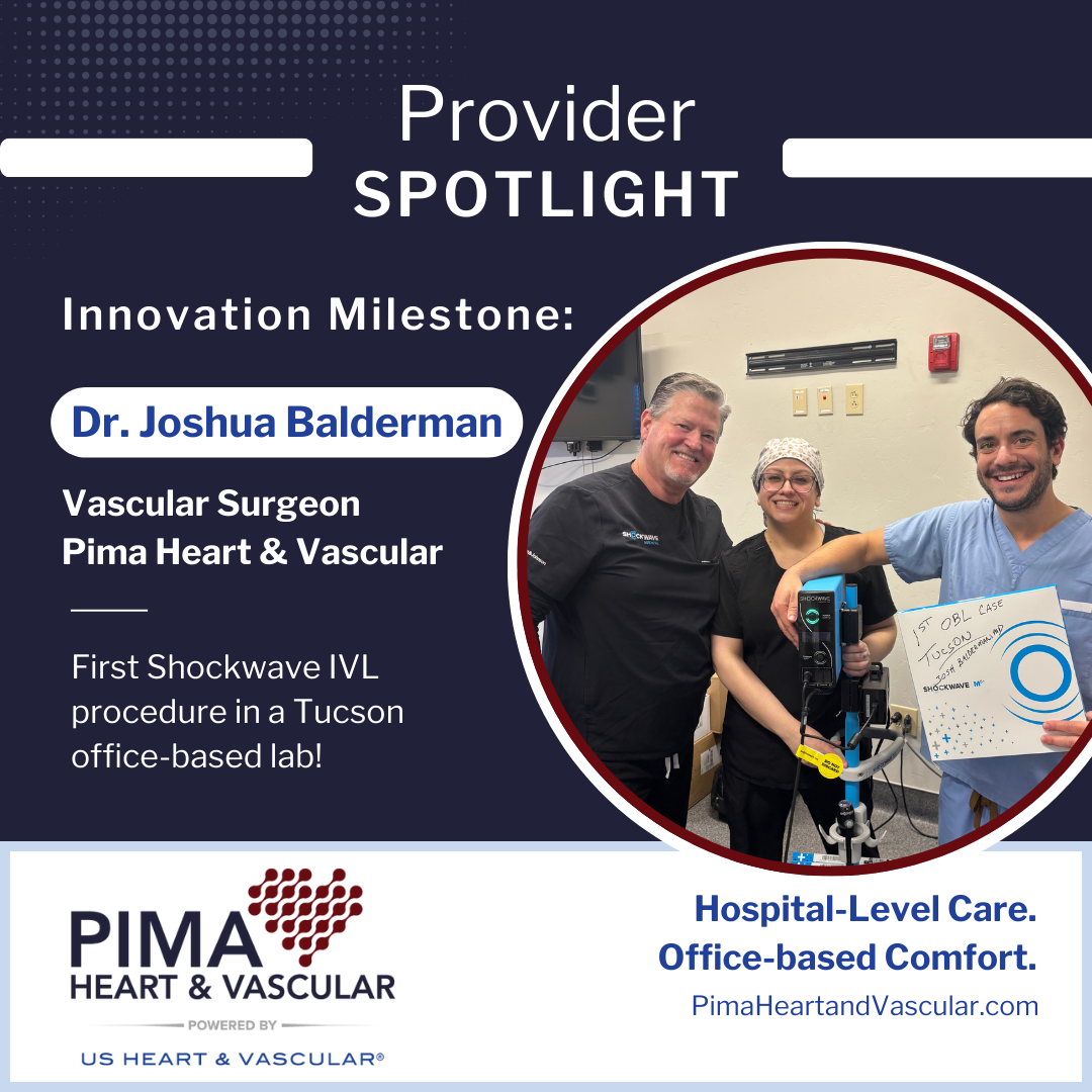 Dr. Joshua Balderman Performs 1st Shockwave Procedure in Tucson OBL ...